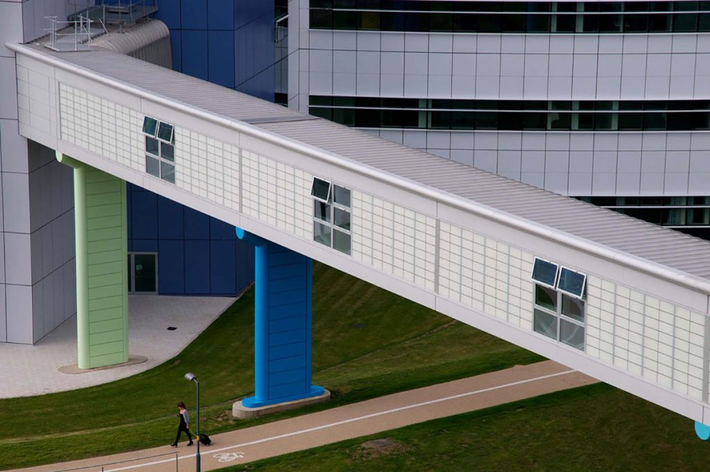 Translucent Walkways for Commercial Buildings | Structures Unlimited