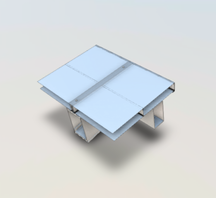 Double-Wing Canopy (Wide Column) | Structures Unlimited