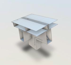 Shed Canopy (Wide Column) | Structures Unlimited