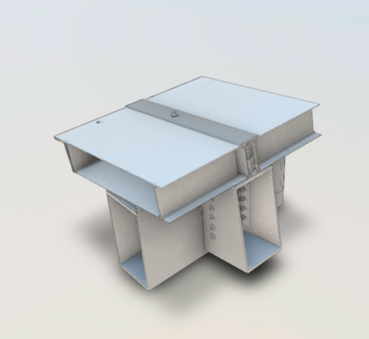 Single-Wing Canopy (Wide Column) | Structures Unlimited