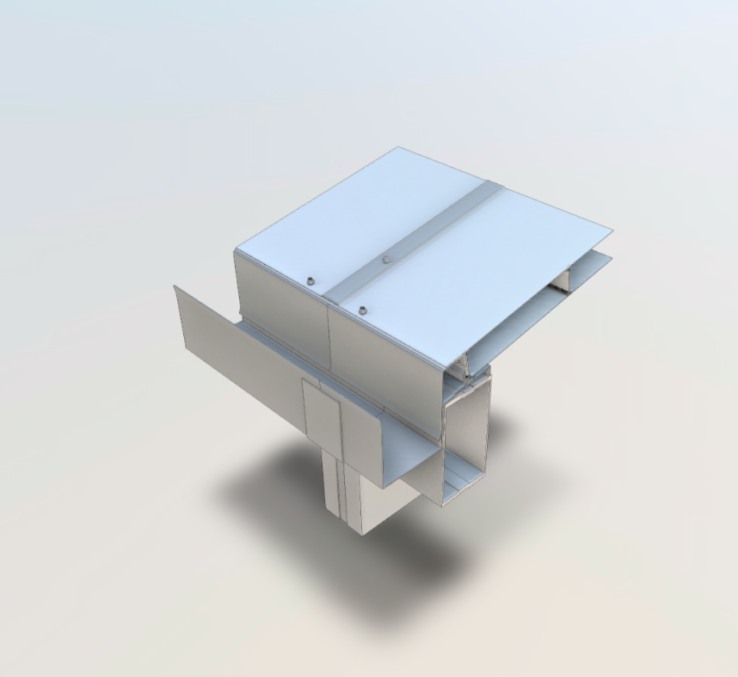 Center Ridge Canopy (wide column) | Structures Unlimited