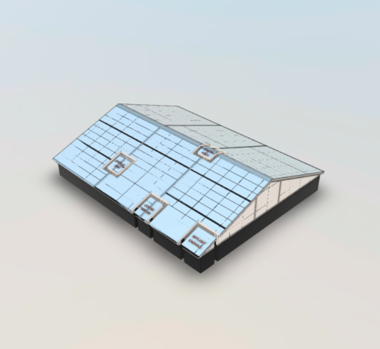 Center Ridge Skylight | Structures Unlimited