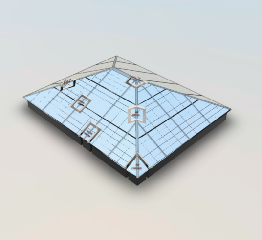 Hip Skylight | Structures Unlimited