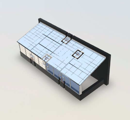 Lean-to Shed Enclosure | Structures Unlimited