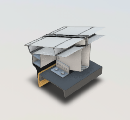 Removable Center Ridge Skylight | Structures Unlimited