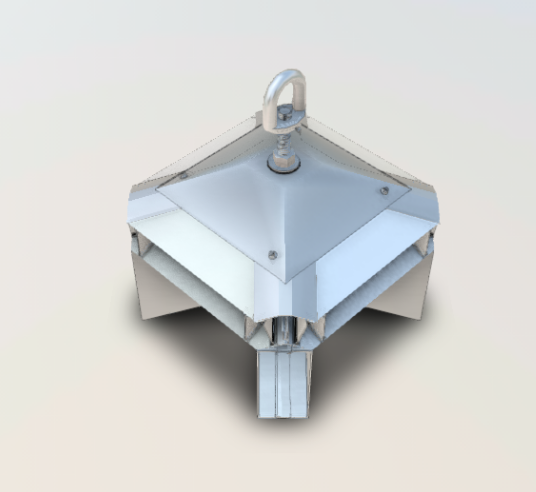 Removable Pyramid Skylight | Structures Unlimited