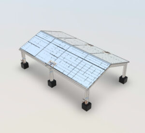 Center Ridge Canopy (wide column) | Structures Unlimited