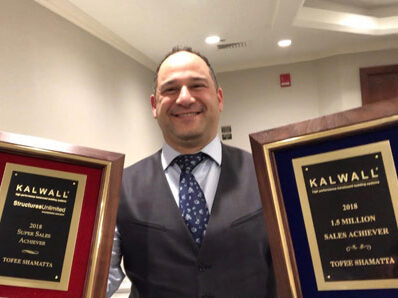 Structures Unlimited® Honors Tofee Shamatta as Top Salesman ...